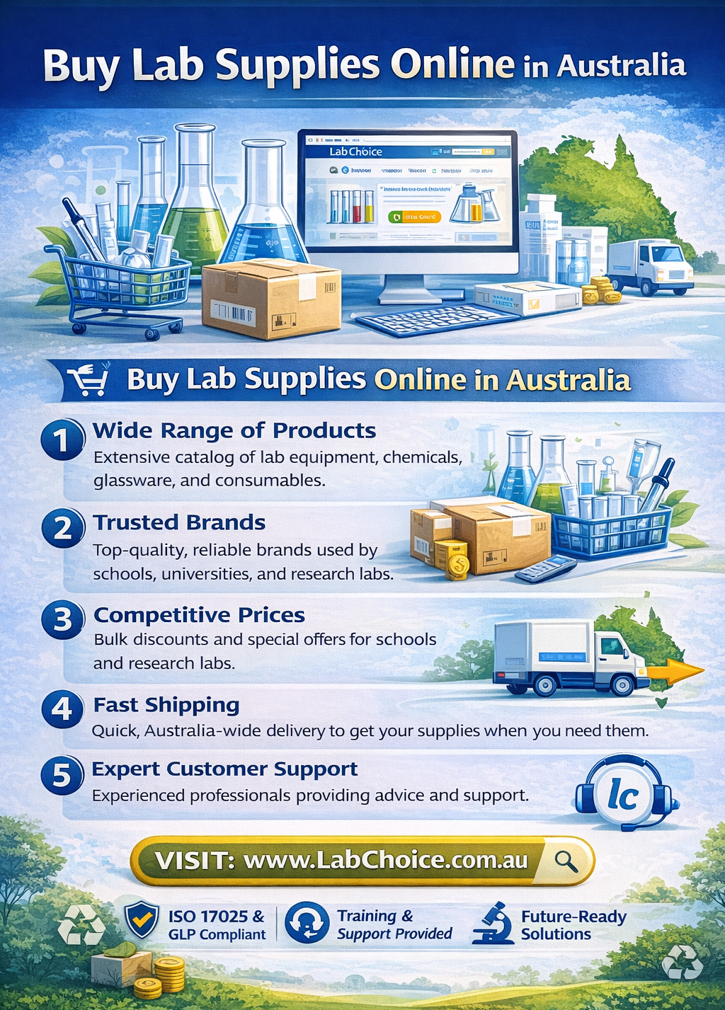 Buy Lab Supplies Online In Australia | LabChoice