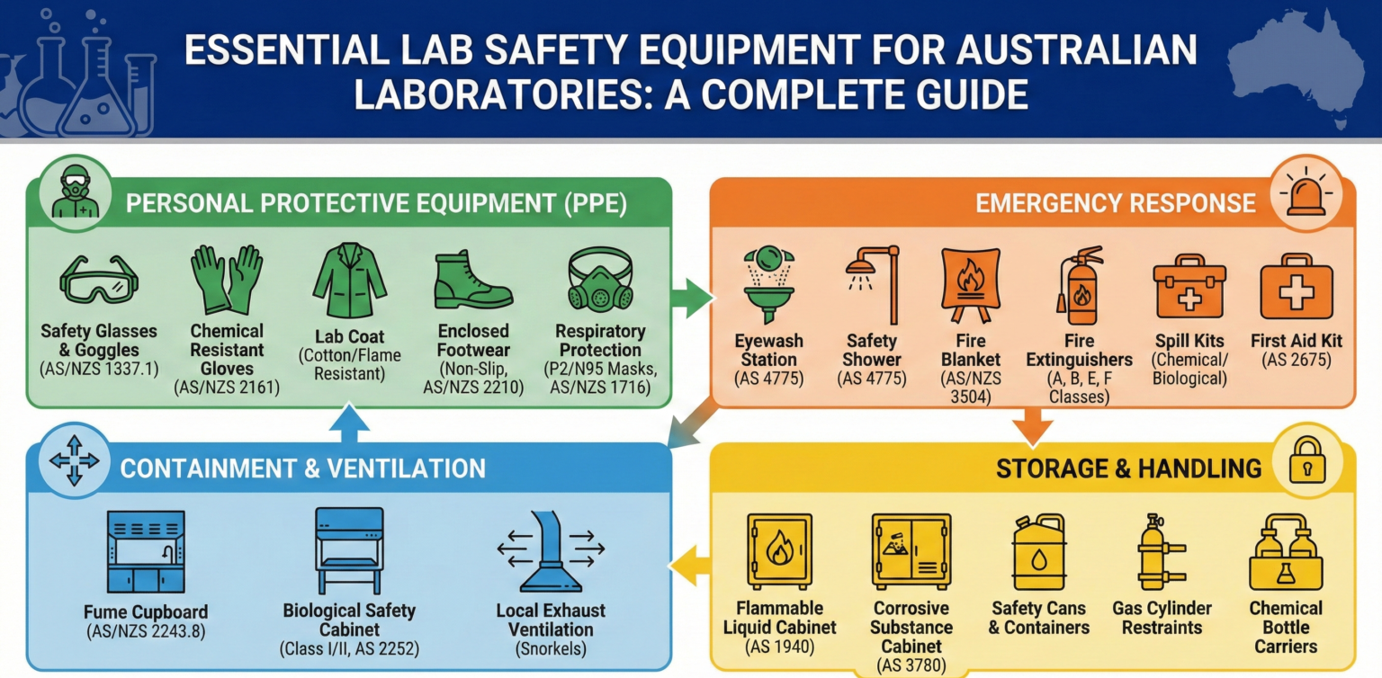 Essential Lab Safety Equipment For Australian Laboratories: A Complete ...