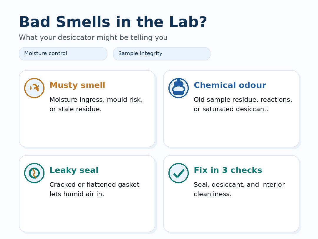 Bad Smells In The Lab? What Your Desiccator Might Be Telling You