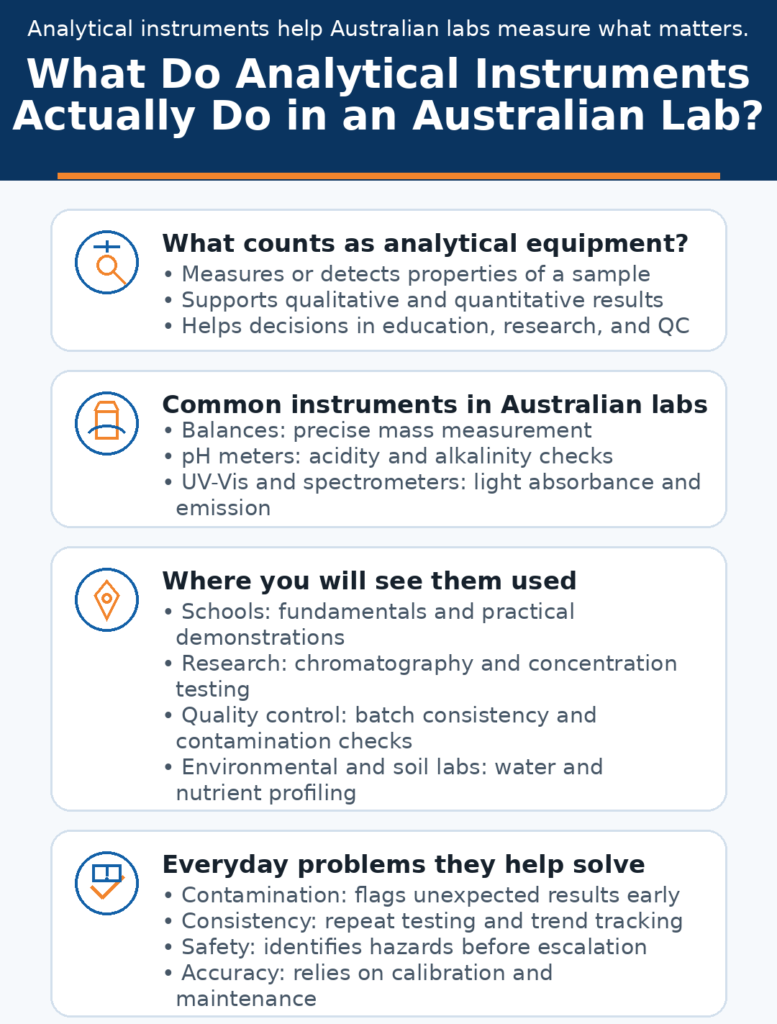 What Do Analytical Instruments Actually Do In An Australian Lab