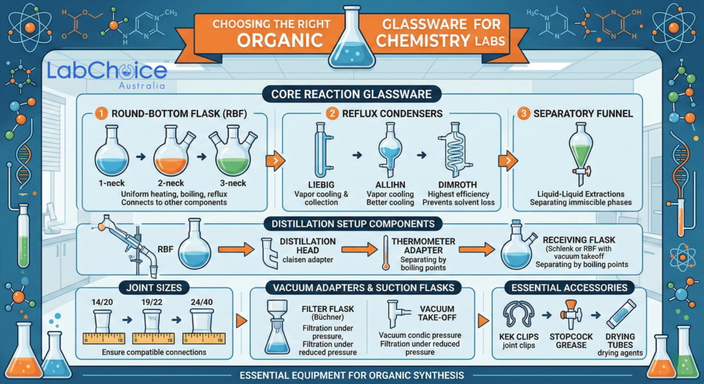 Choosing the Right Glassware for Organic Chemistry Labs (Australia)