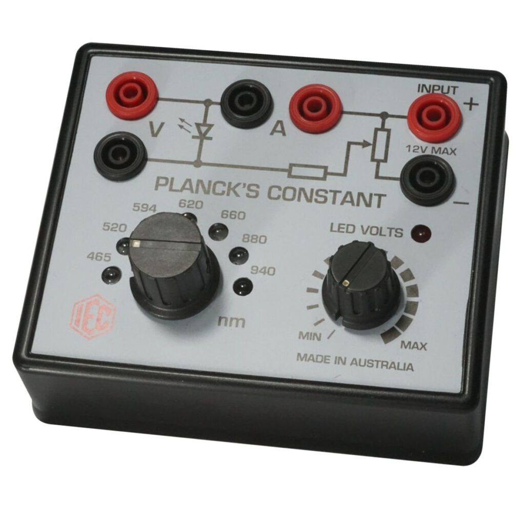 Simple Planck Constant Practical Kit, 7 LED Set | LabChoice Australia